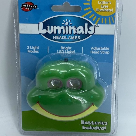 Luminals | Toys | Flipo Group Luminals Frog Headlamp Animal Head Lamp ...